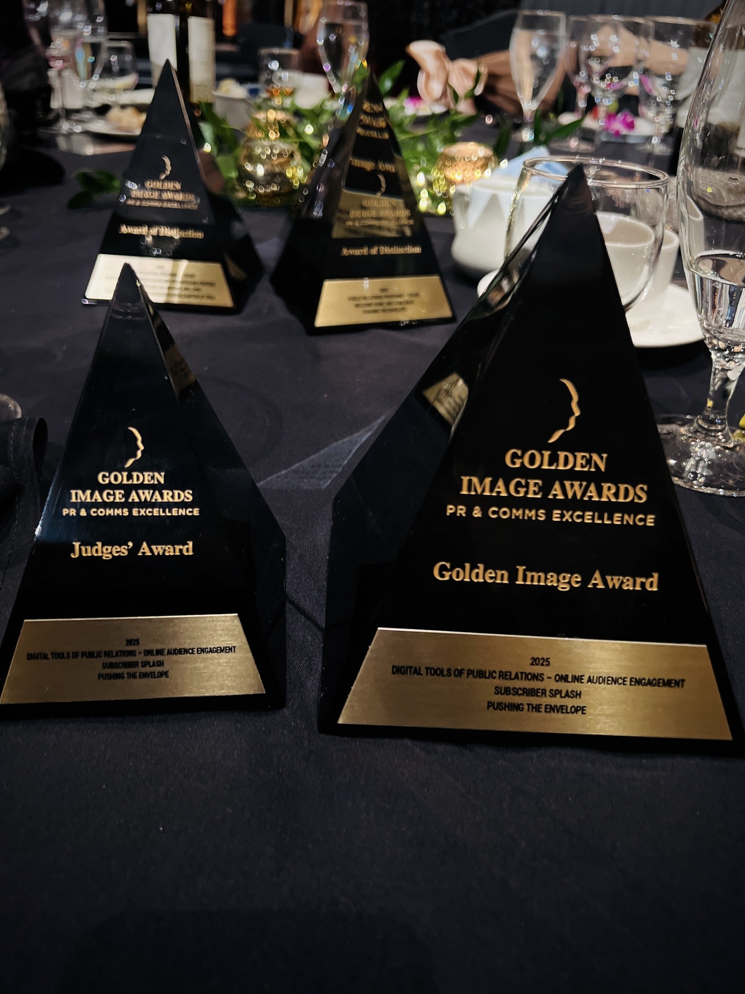 PTE Awarded at Golden Image Awards 2025 - Pushing the Envelope